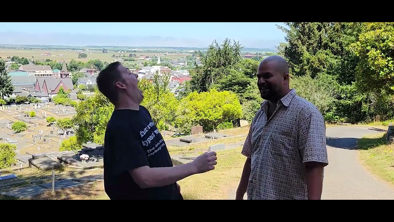 Vampire grave investigation Ferndale Cemetery California - YouTube
