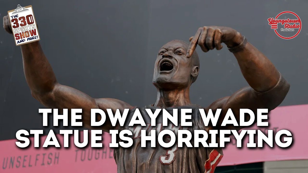 The Dwayne Wade statue is horrifying - YouTube