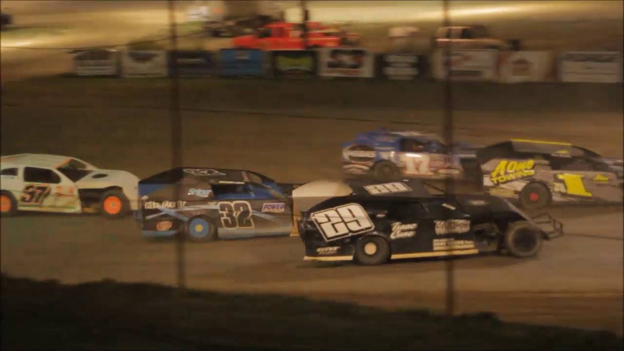 Quincy Raceways ~ "Modifieds" ~ 9/4/16 - YouTube