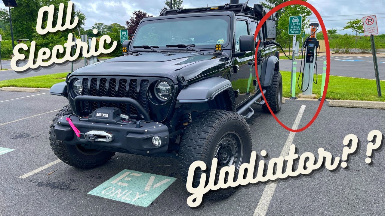 My Jeep Gladiator Build with Solar & EV - YouTube