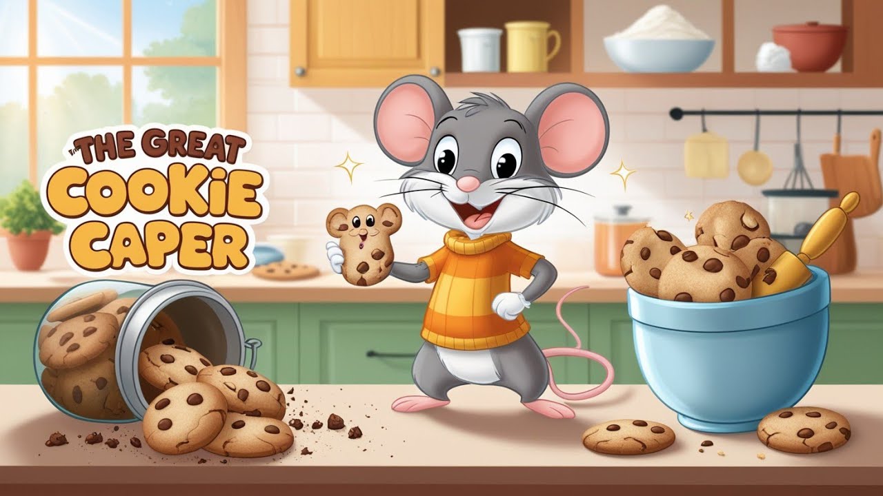 The Great Cookie Caper | Fun Kids Poem | Cookie Adventure/Fun and Learn ...