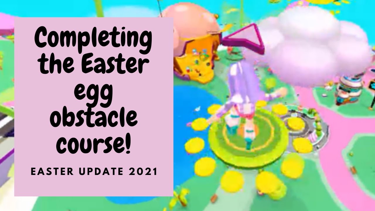 Completing the EASTER EGG obstacle course. (Easter update 2021) - YouTube