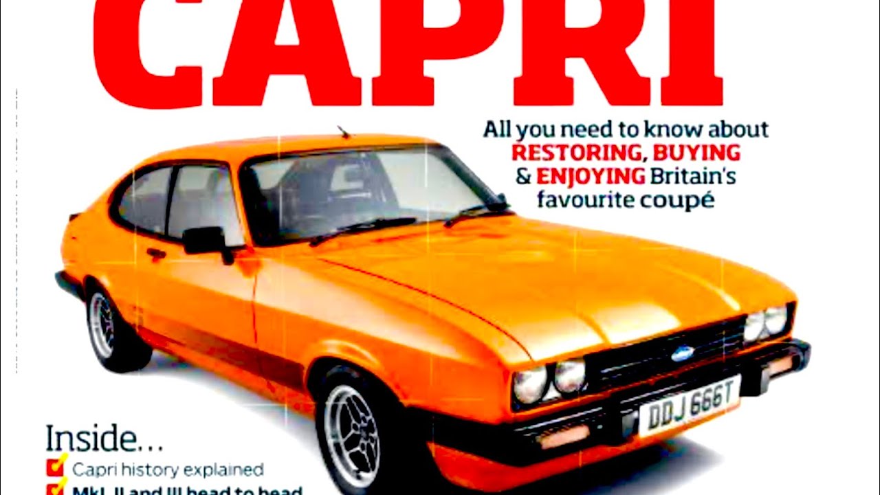 70’s car ads Ford capri (magazines a brochures) - YouTube
