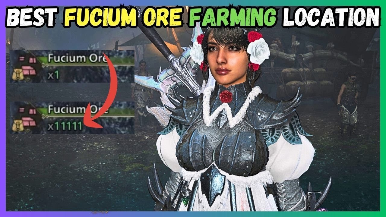 BEST Fucium Ore farming location in Monster Hunter Wilds - YouTube