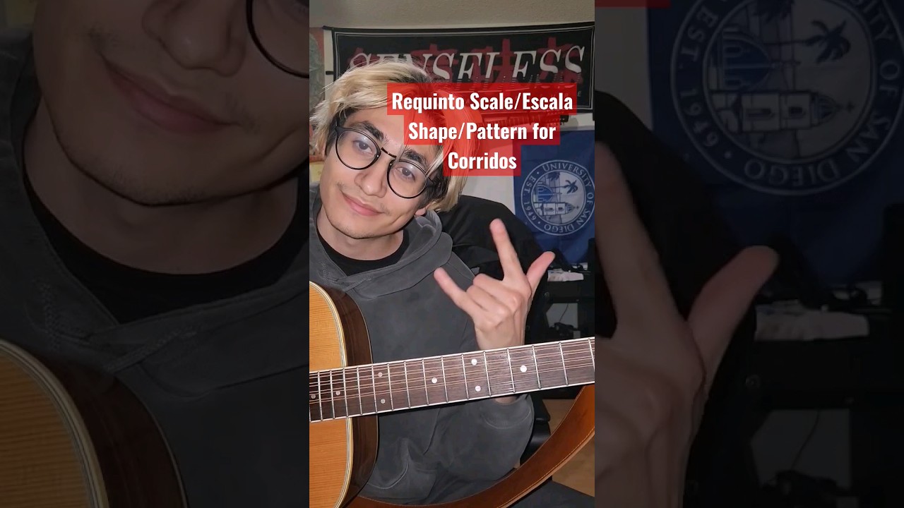 Requinto Scale Pattern/Shape to help you play corrido songs on 12 ...