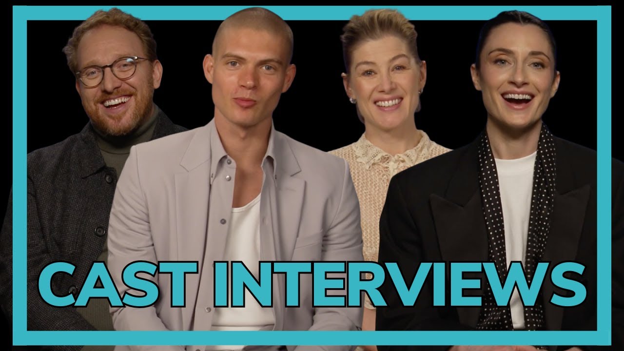 ALL MY S3 THE WHEEL OF TIME CAST INTERVIEWS | Rosamund Pike, Josha ...