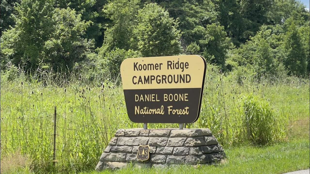 Koomer Ridge Campground near the Red River Gorge in Kentucky. - YouTube