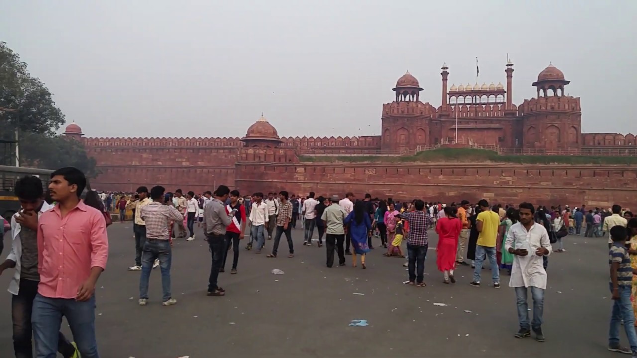 Lal killa Red fort Delhi!!! - YouTube