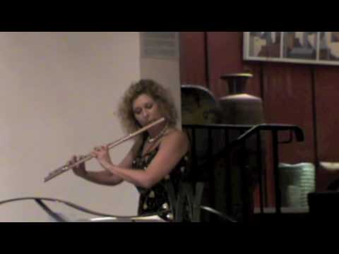 Jane Rutter Partita for Solo flute Live 3rd Movt Courante - YouTube