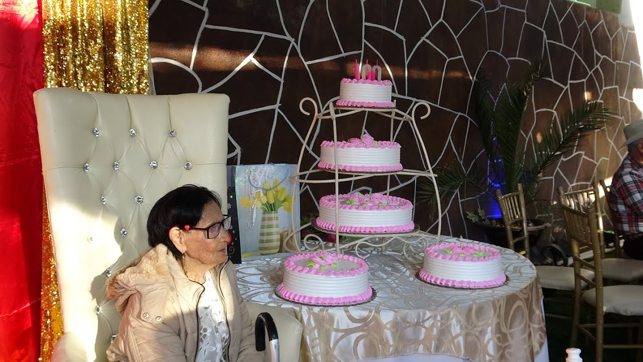 Segunda Parte . Festejo por los 100 años de la Señora Marina Portillo ...