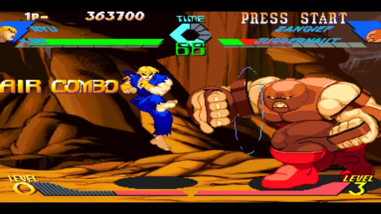 X Men vs Street Fighter - YouTube