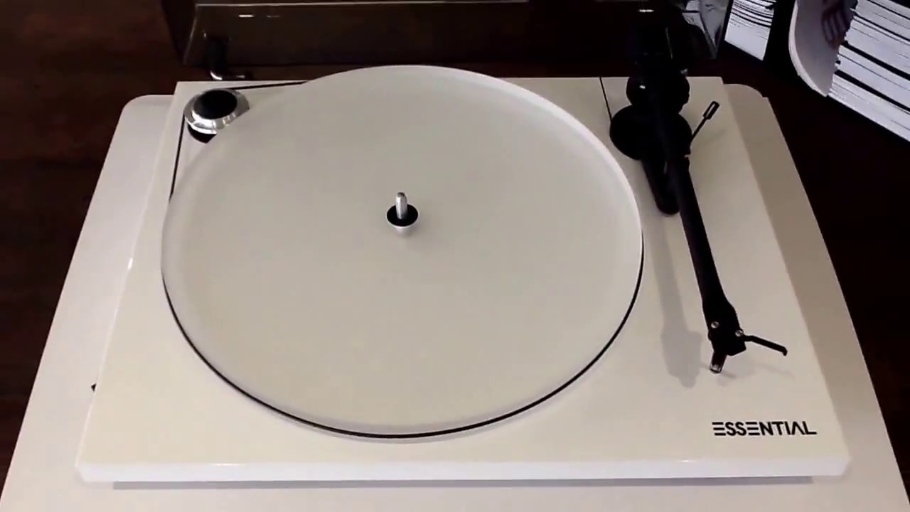 Project Essential 3 turntable - White - Ortons AudioVisual - YouTube