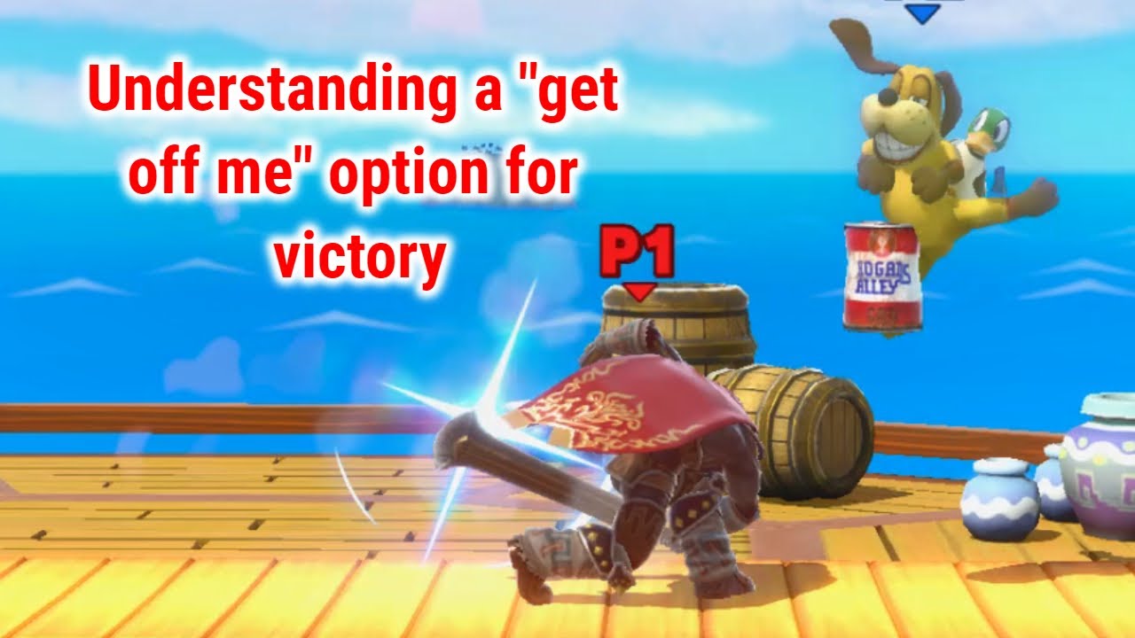 Understanding a "get off me" option for victory - YouTube