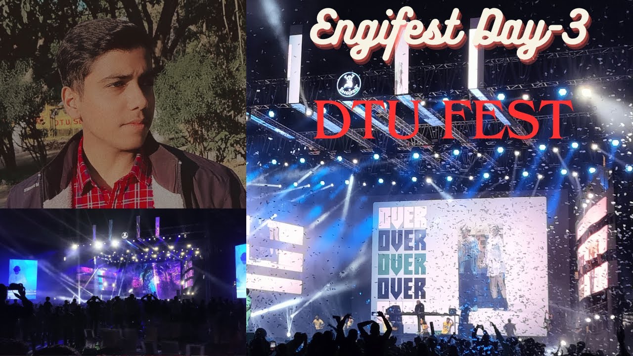 DTU Fest I DTU Campus I Engifest Day-3 - YouTube