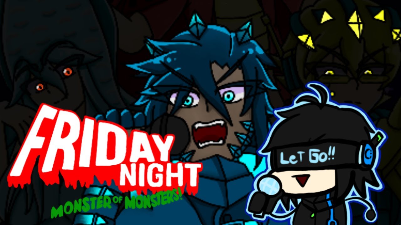 [ Friday Night Funkin' VS Monster Of Monsters ] My gameplay "FULLCOMBO ...