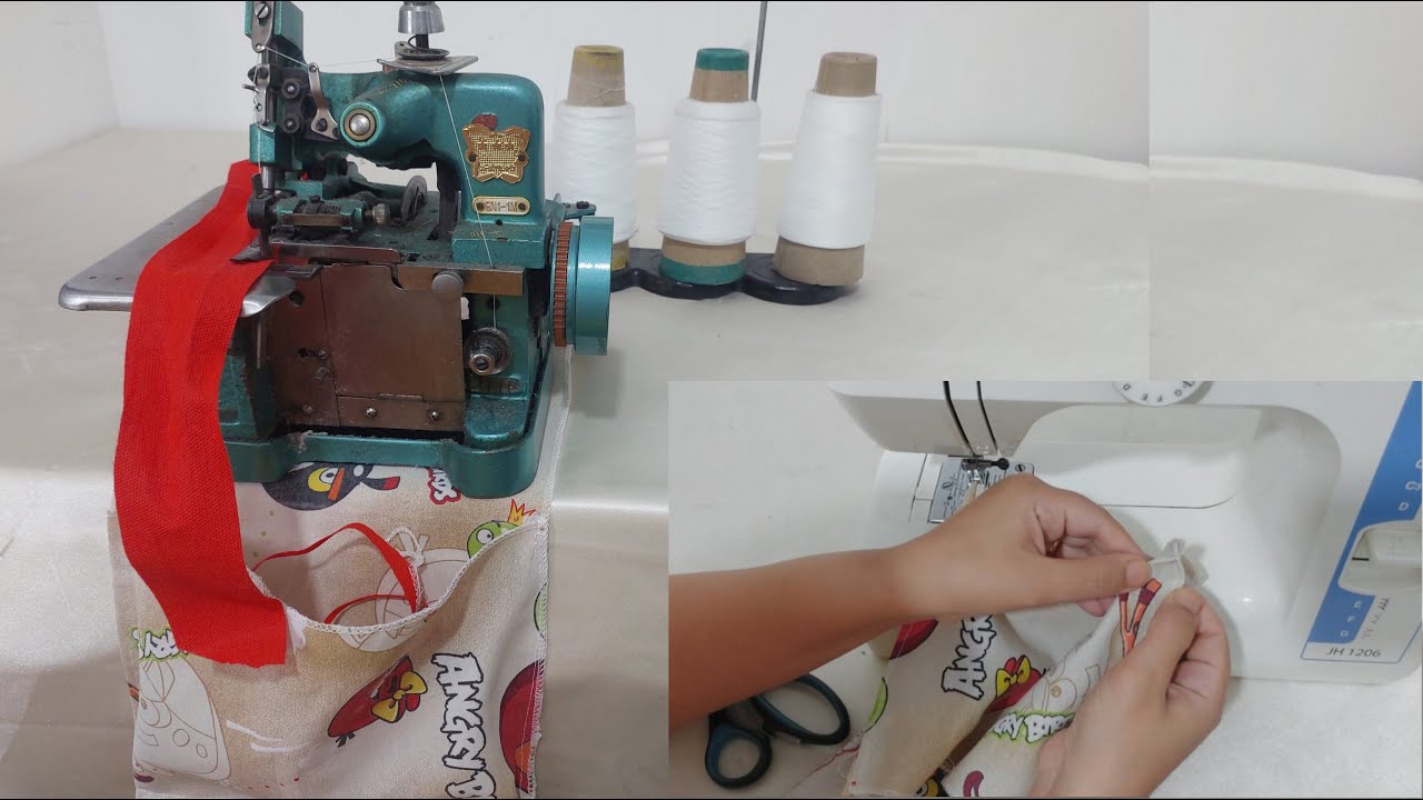 Easy way to sew thread catcher for serger / easy sewing tips and tricks ...