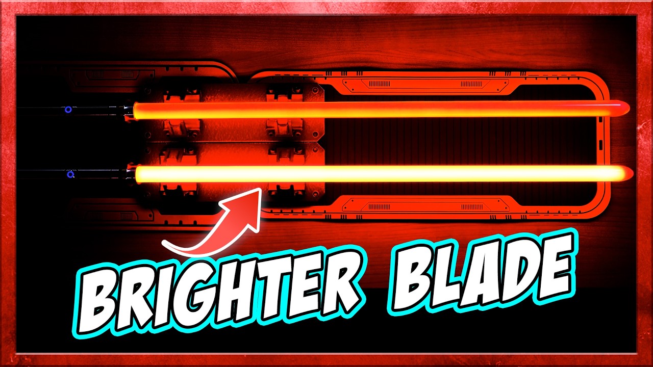 BRIGHTEST LIGHTSABER BLADES? Here's a buying guide! - YouTube