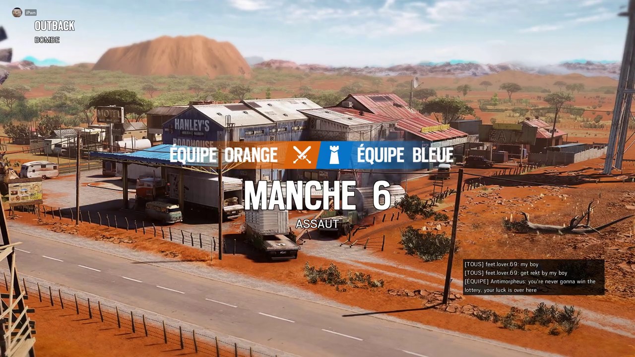 R6 1v2 FAKE PLANT! Outback ranked game. - YouTube