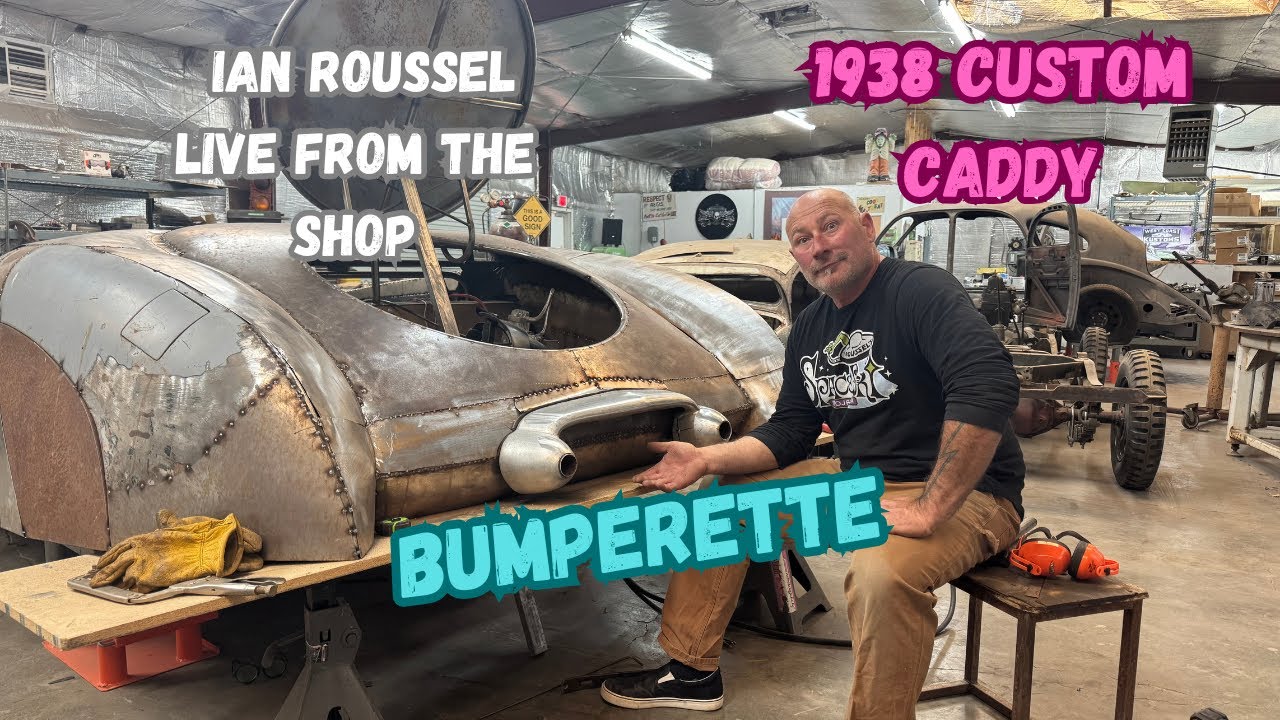 Full Custom Ian LIVE Weds Feb 5th @1pm PST. 1938 Custom Caddy Rear ...