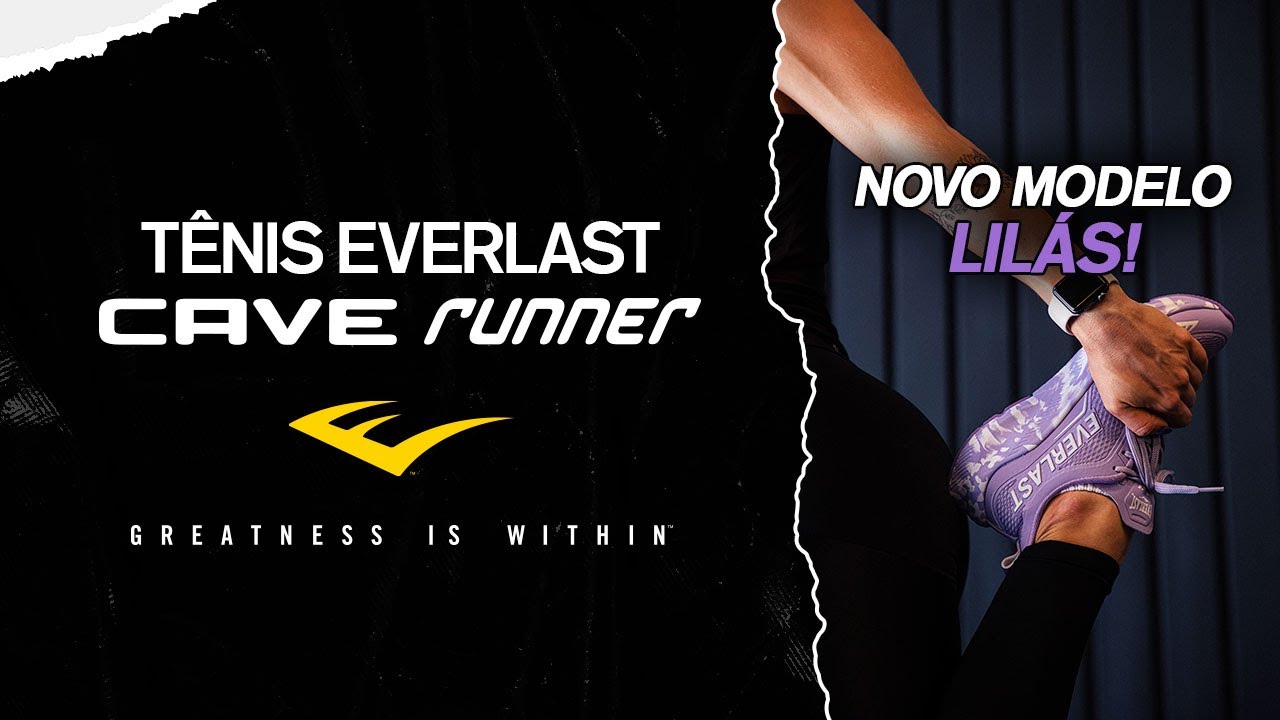 Tênis Everlast CAVE RUNNER - YouTube