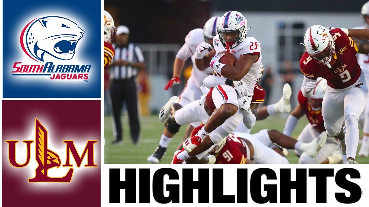 South Alabama vs ULM Highlights I College Football Week 6 | 2023 ...