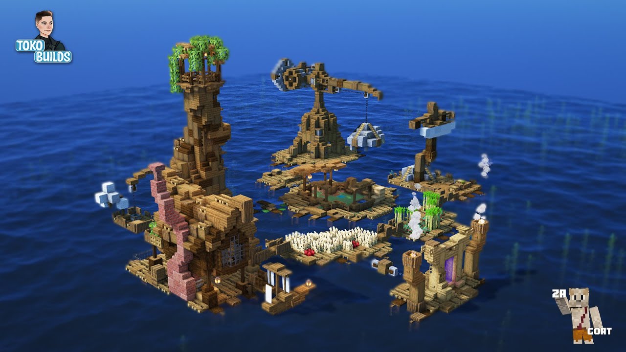 Raft Base | World Tour (World Download) - YouTube