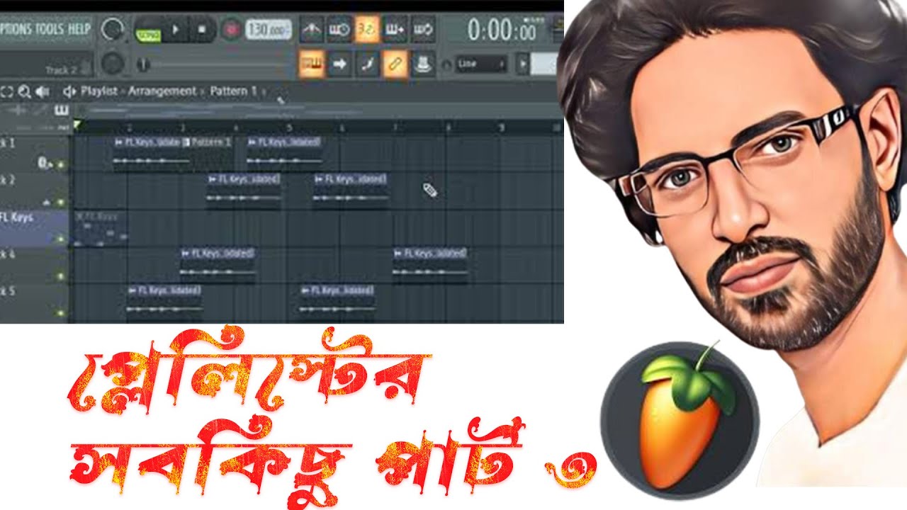 FL Studio playlist overview Bangla tutorial PART 3 - YouTube
