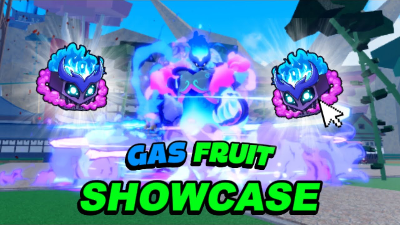 *NEW* GAS FRUIT SHOWCASE FOR BLOX FRUITS ROBLOX - YouTube