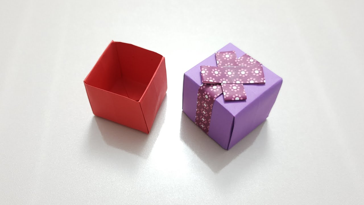 Origami Hediye Kutusu, Origami Gift Box, Hediye Kutusu, Gift Box ...