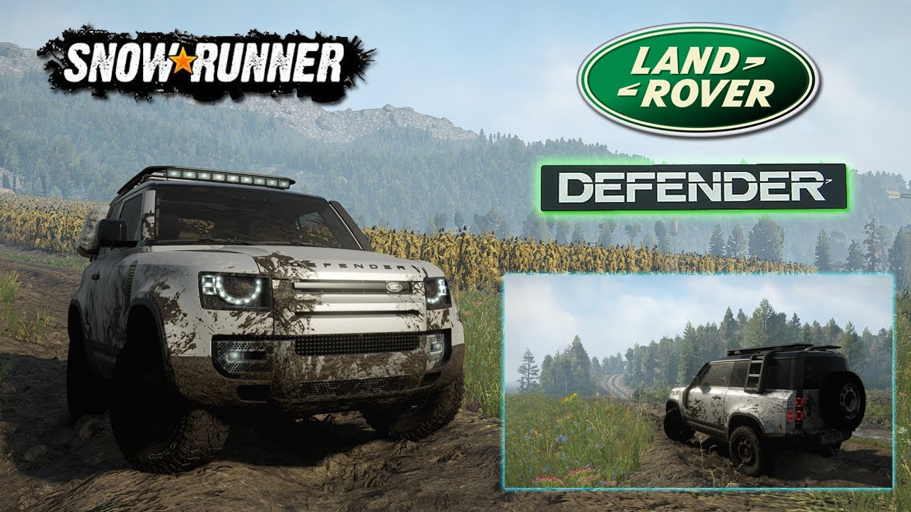 Snow Runner - Land Rover Defender 2020 (SWB) - YouTube