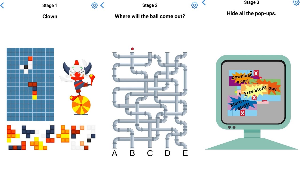 Easy Game Brain Test Daily Challenge 28 June 2020 Stage 1,2,3 Solution ...