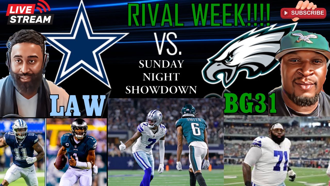 EAGLES NEWS NOW | EAGLES VS COWBOYS SUNDAY NIGHT SHOWDOWN | NO HOLDS ...