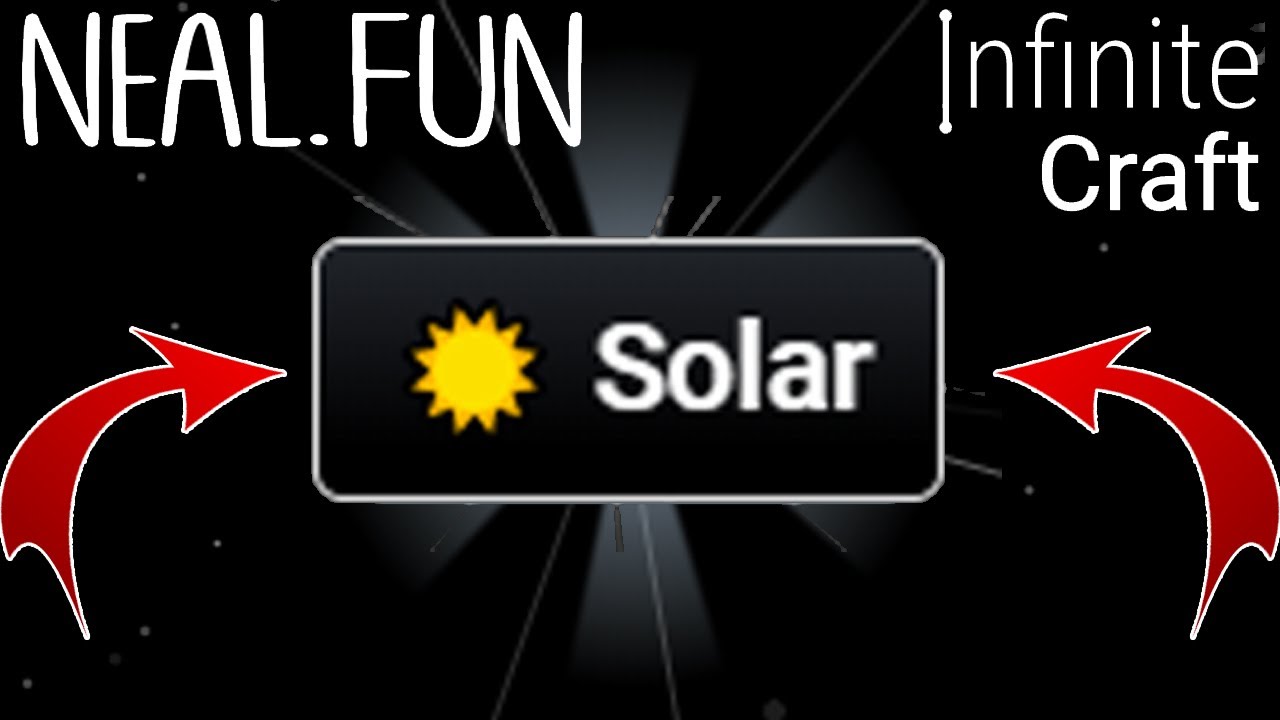 How to Make Solar in Infinite Craft | Get Solar in Infinite Craft - YouTube