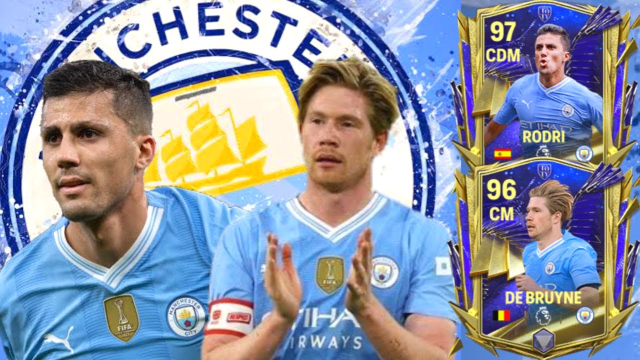 TES GAMEPLAY DUO LINI TENGAH TANGGUH RODRI CDM OVR 97 DAN DE BRUYNE CM ...