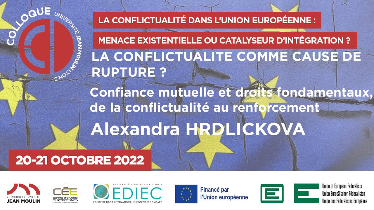 Confiance mutuelle et droits fondamentaux,de la conflictualité au ...