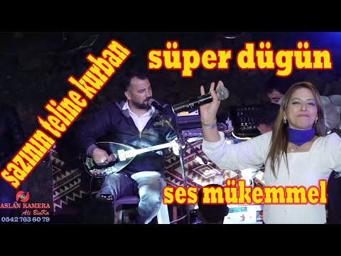 SAZININ TELİNE KURBAN SESİNE ALEM HAYRAN POLATELİ YIKILIYOR NE GÜZEL DÜĞÜN