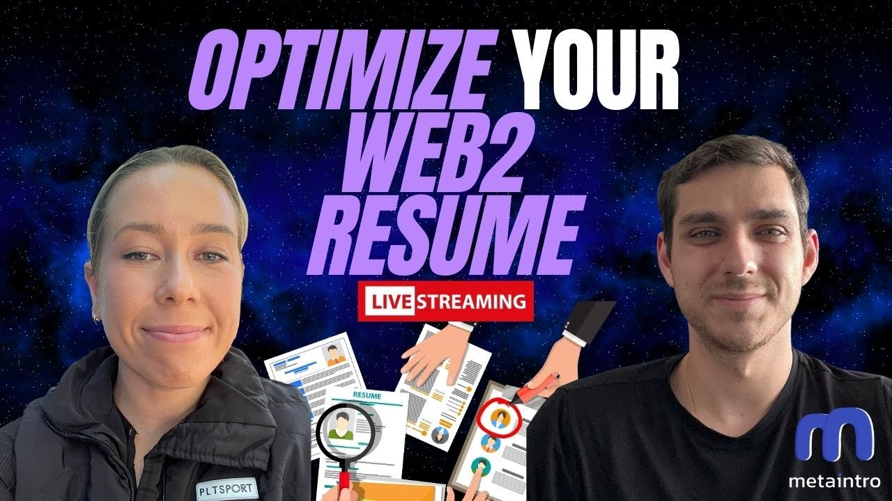 Upgrade Your Resume for Web3 Jobs: Expert Tips and Examples - YouTube