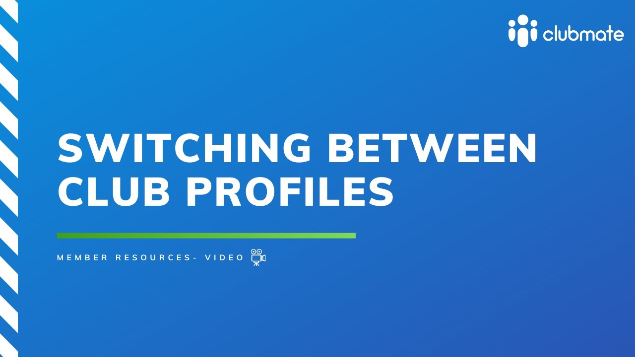 Switching Between Club Profiles - YouTube
