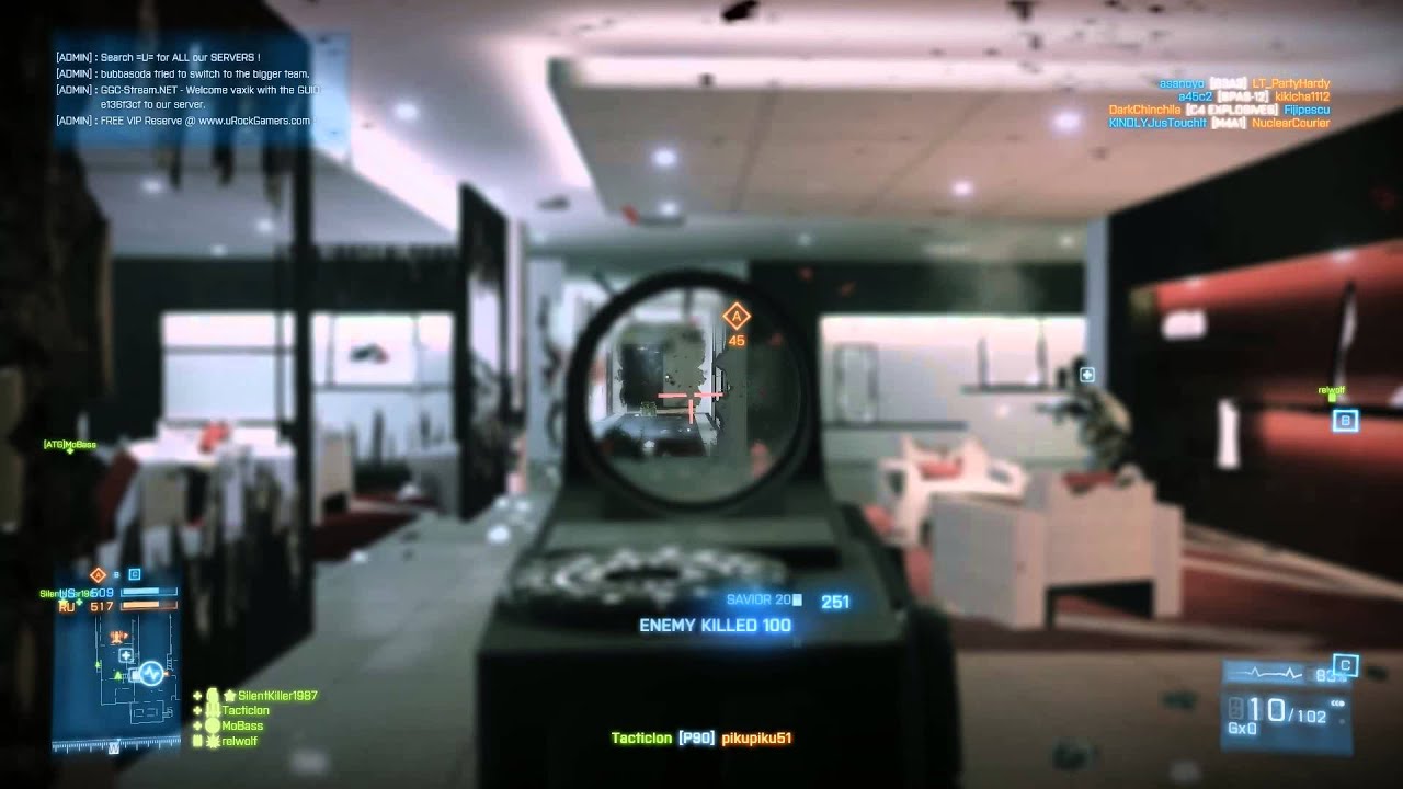 The difference between 30 FPS and 60 FPS in BF3 - YouTube