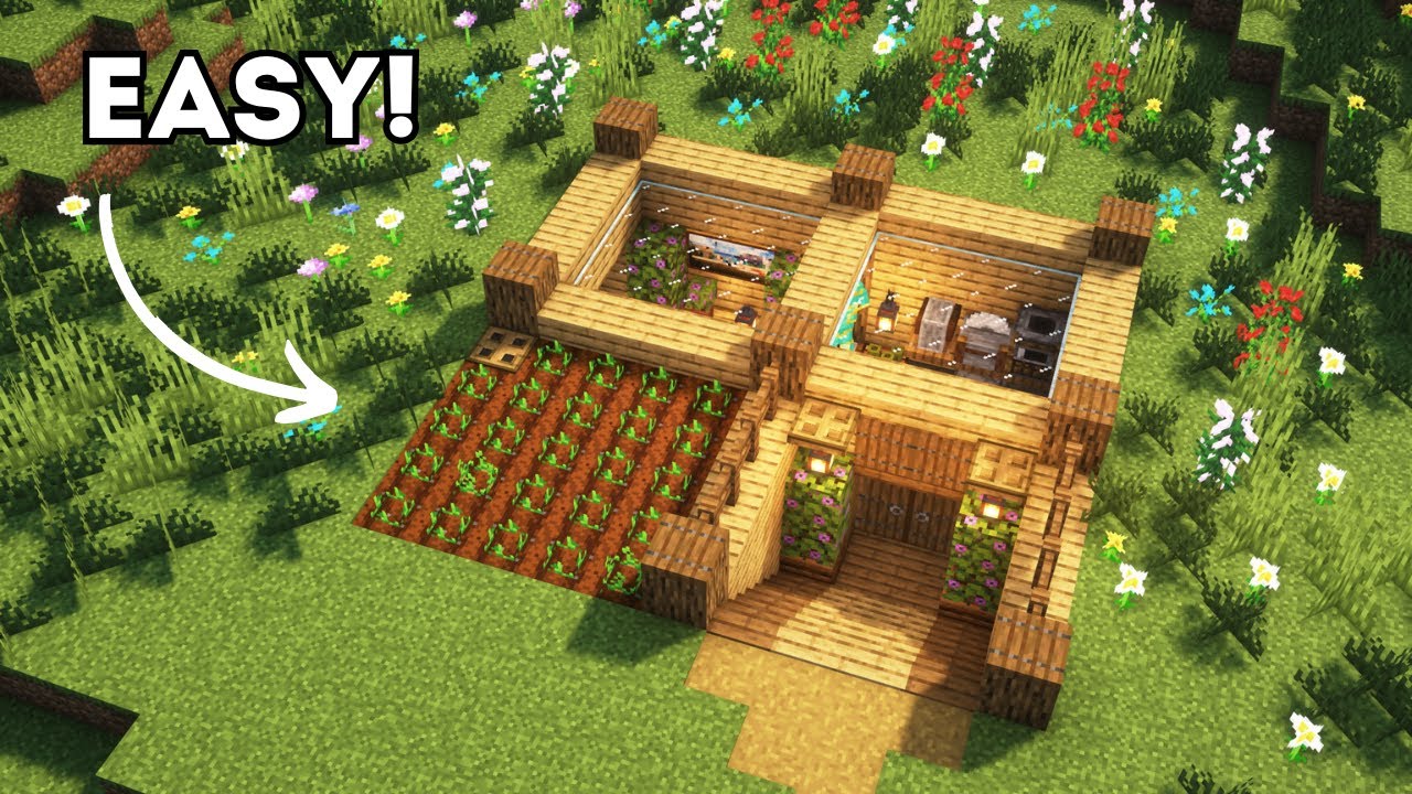 Minecraft Medieval Underground Base Tutorial ⚒️ - YouTube