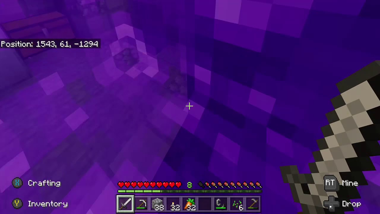 Unlucky Nether Portal Spawn - YouTube