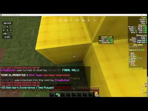 playing MINECRAFT BEDWARS with MUSIC - YouTube