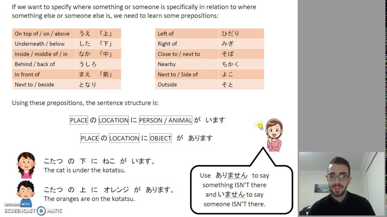 10 - Prepositions Sentence Structure - YouTube
