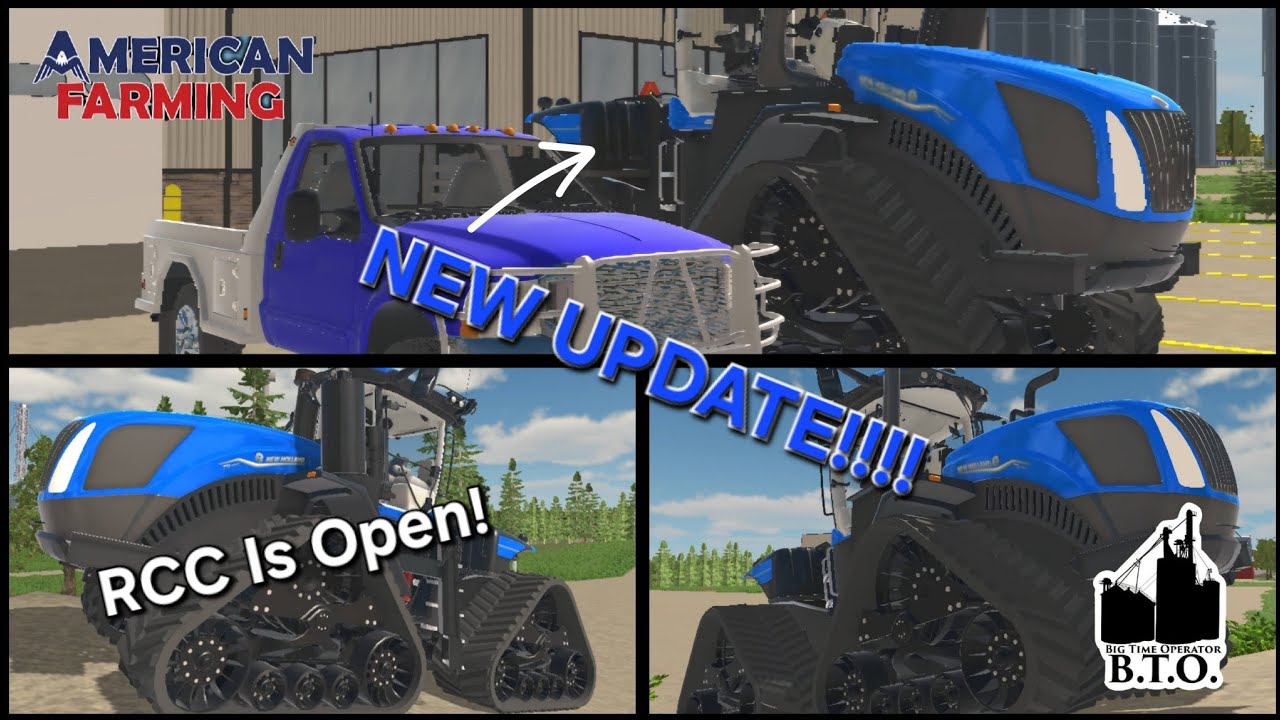 NEW UPDATE IN AMERICAN FARMING!! (New Holland) - YouTube