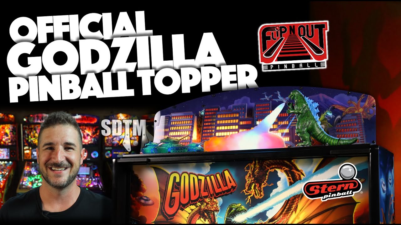 The Official Godzilla Pinball Topper by Stern Pinball (Flip N Out ...