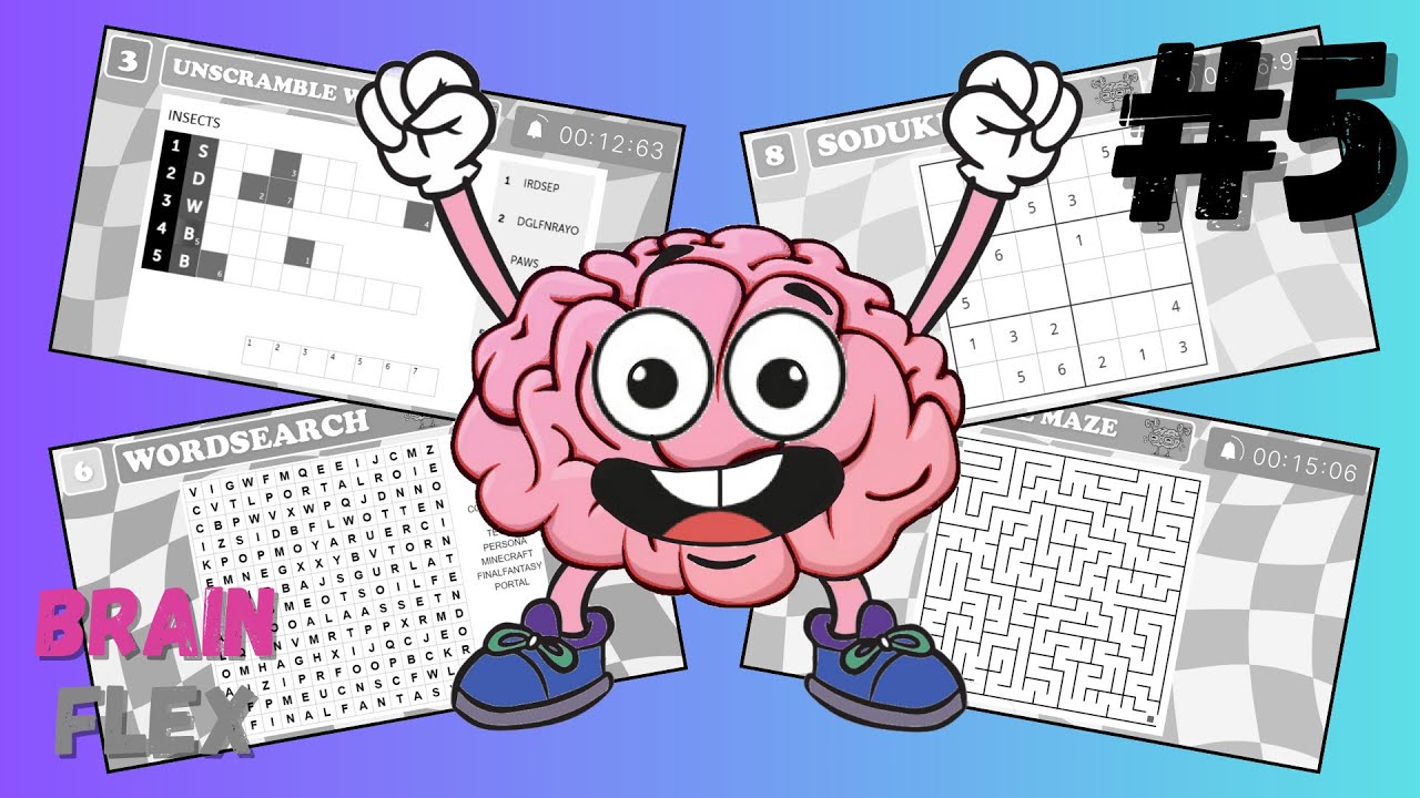 4 Fun Puzzles To Brighten Your Day ( #005) - YouTube