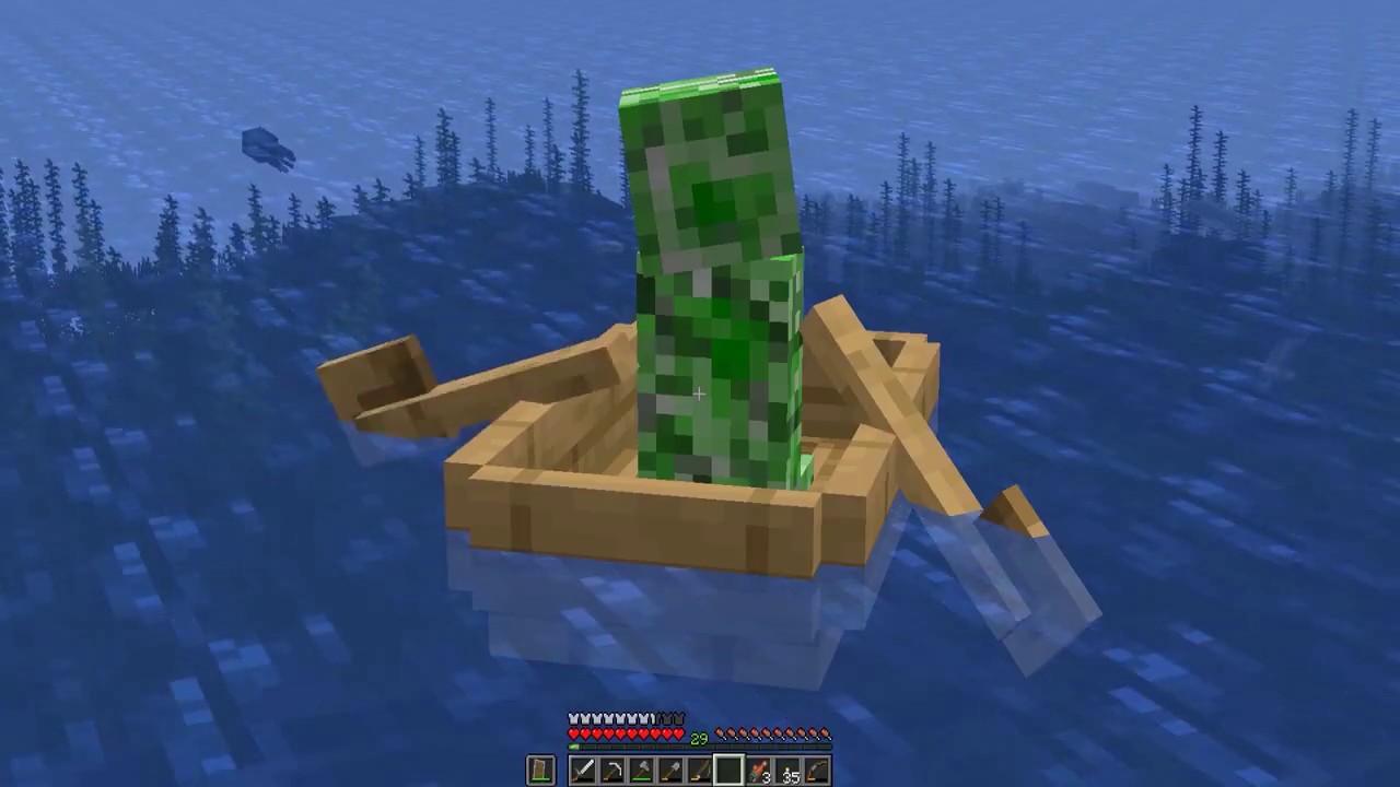 Creeper vibin on da boat - YouTube