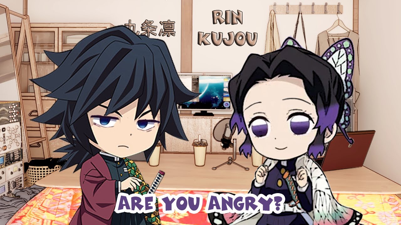 Giyu x Shinobu - Are You Angry? (Demon Slayer) | Anime Characters React ...