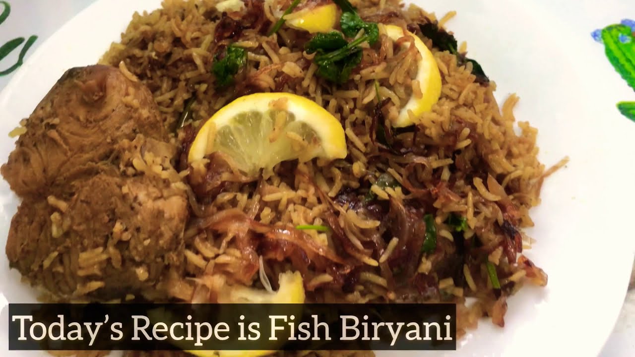 Fish Biryani | King Mackerel Fish | Biryani Ikan Tengkiri | easy and ...