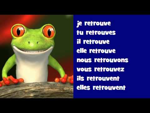 Conjugaison musicale # Indicatif Présent # Verbe = retrouver - YouTube